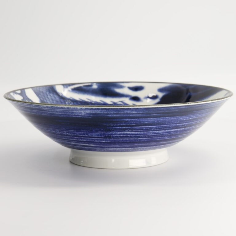 Japonism Dragon Skål "Blue Menbachi Bowl" - Tokyo design studio ...