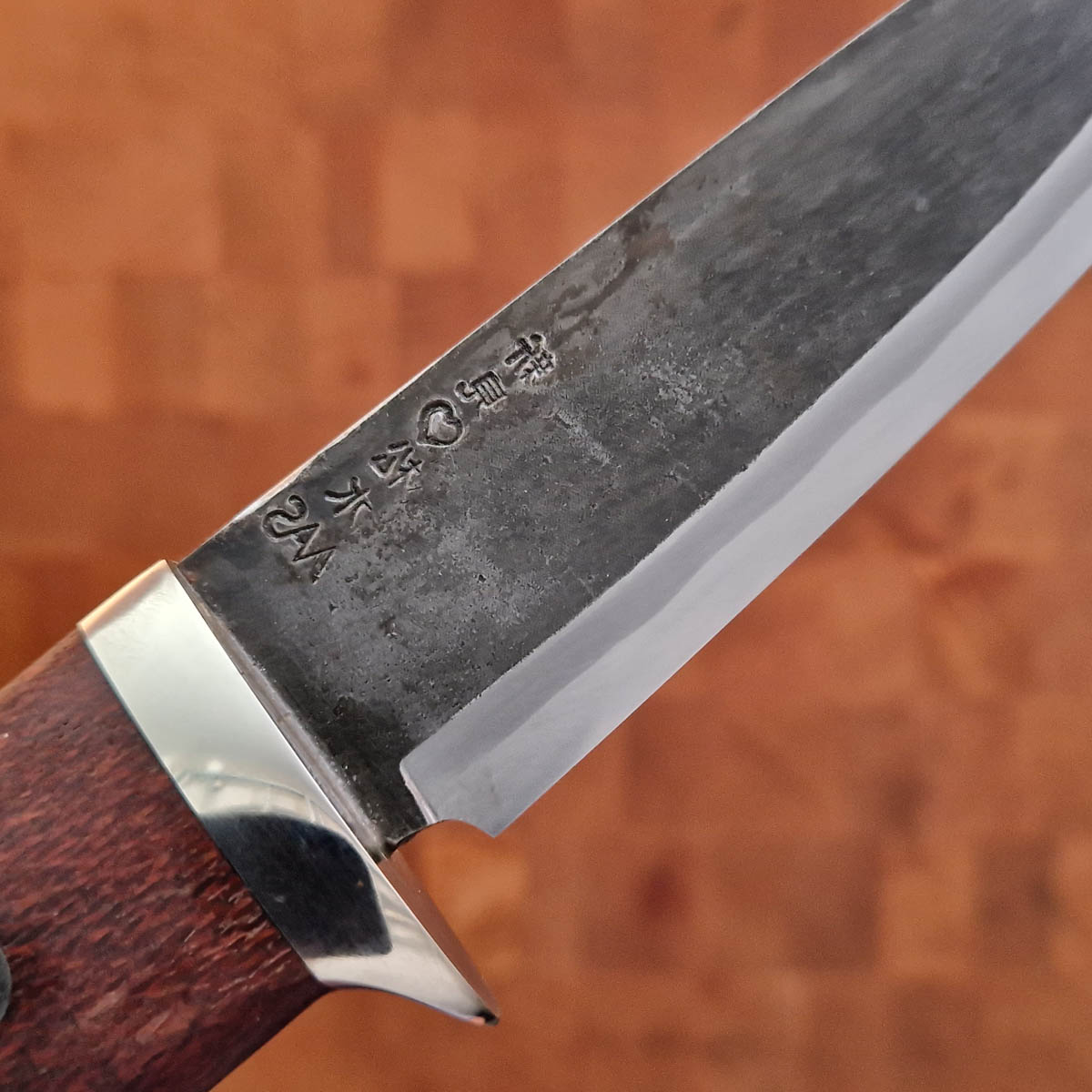 TAKEDA Hunting knife - Lacewood - Skarpekniver.com - Japanske ...